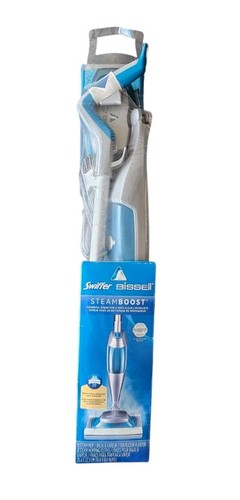 NEW Swiffer Bissell Steamboost Steam Mop Floor Cleaner Starter Kit w/ 2 ...