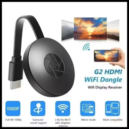 For Chromecast Google Wireless HDMI-Compatible HD Display Media ...