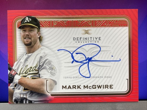 2023 Topps Definitive Collection - Legendary Autograph Collection Red # ...