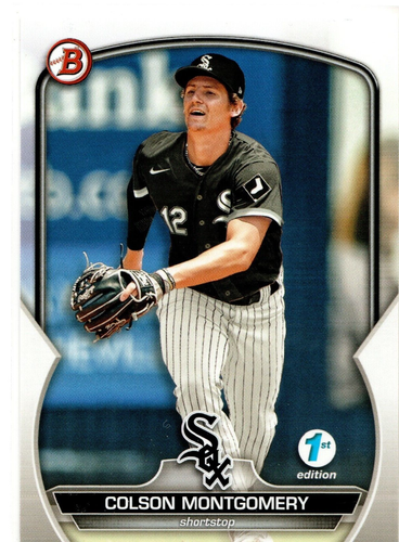 Colson Montgomery Chicago White Sox 2023 Bowman 1st Edition | eBay