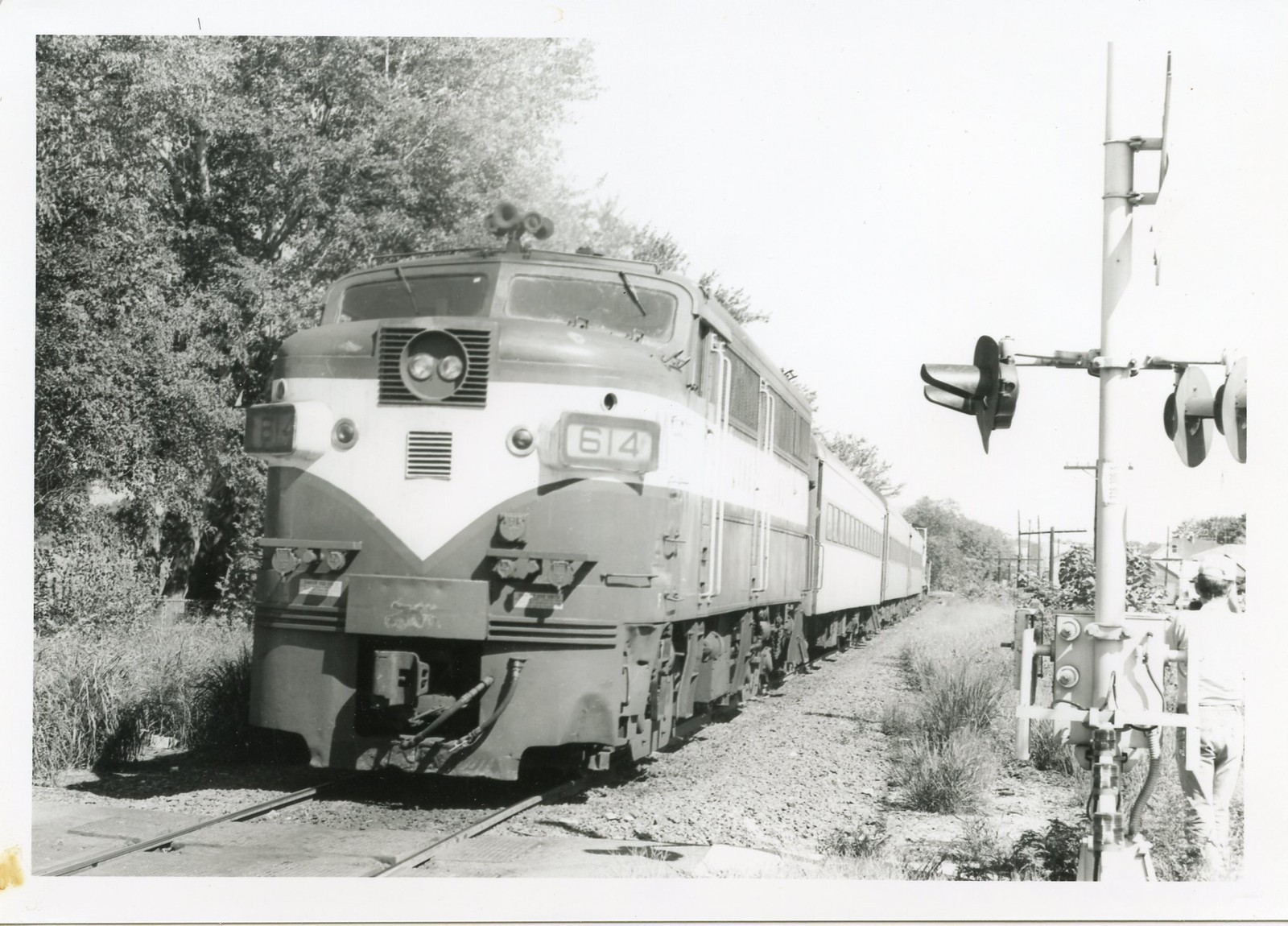 HH222 RP 1979 LONG ISLAND RAILROAD ENGINE #614 OYSTER BAY ex SP&S #858 ...