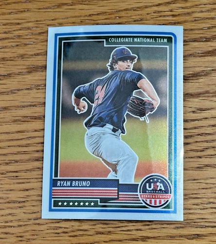 RYAN BRUNO 2023 Panini USA Stars & Stripes #63 Collegiate National Team ...