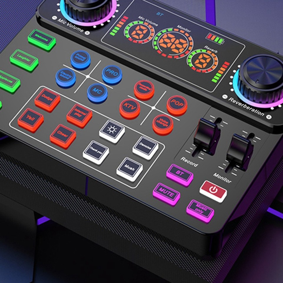 V8spro Sound Card Computer Recording Live Podcast Equipment5243 | eBay UK