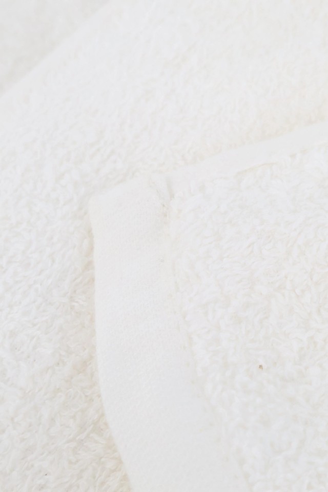 Serviette de Bain Markenlos Blanche Coton Douce Absorbante | eBay