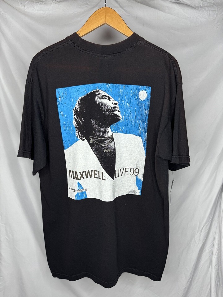 Vintage 1999 Maxwell Live Tour Tee Shirt | eBay