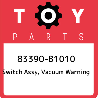 83390-B1010 Toyota Switch assy, vacuum warning 83390B1010, New Genuine ...