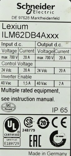Schneider Electric ILM62DB4A000 Lexium ILM 62 DB ILM62DB4Axxx | eBay