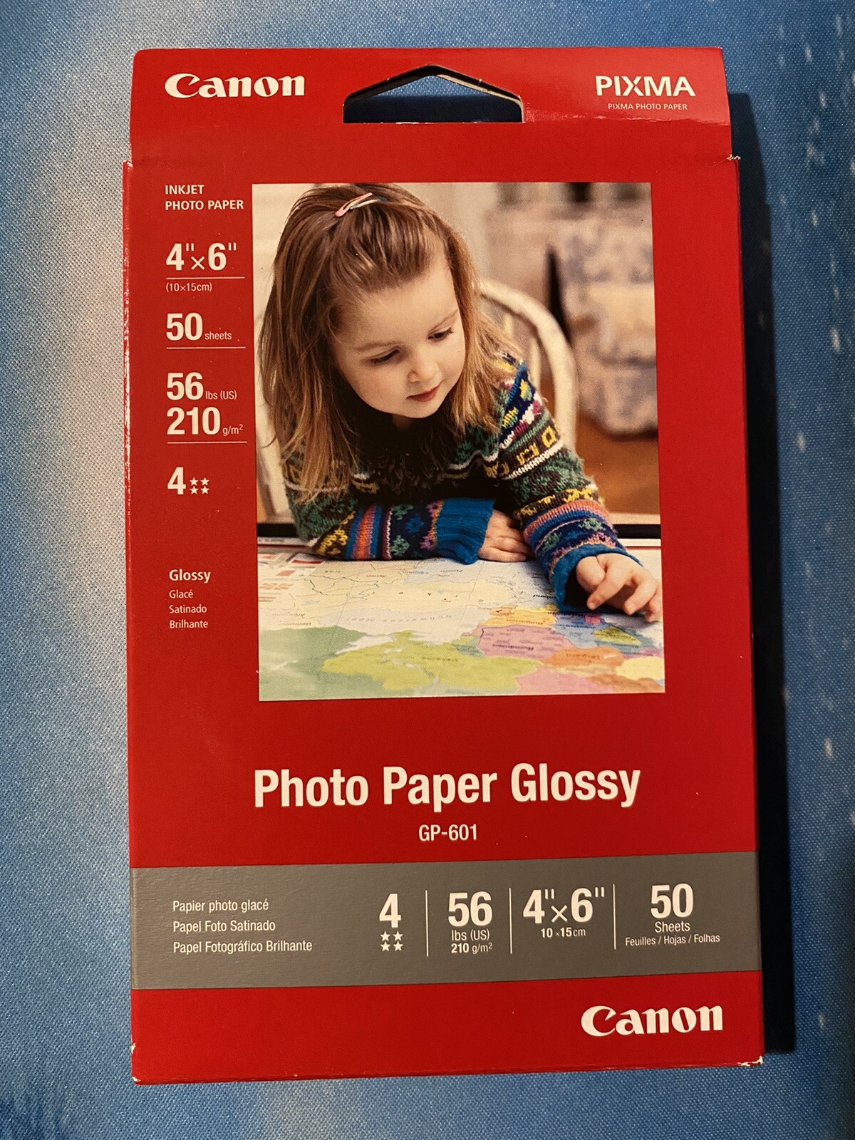 Canon Pixma Photo Paper Glossy 4 x 6" 50 Sheets GP-601 (4102812567) | eBay