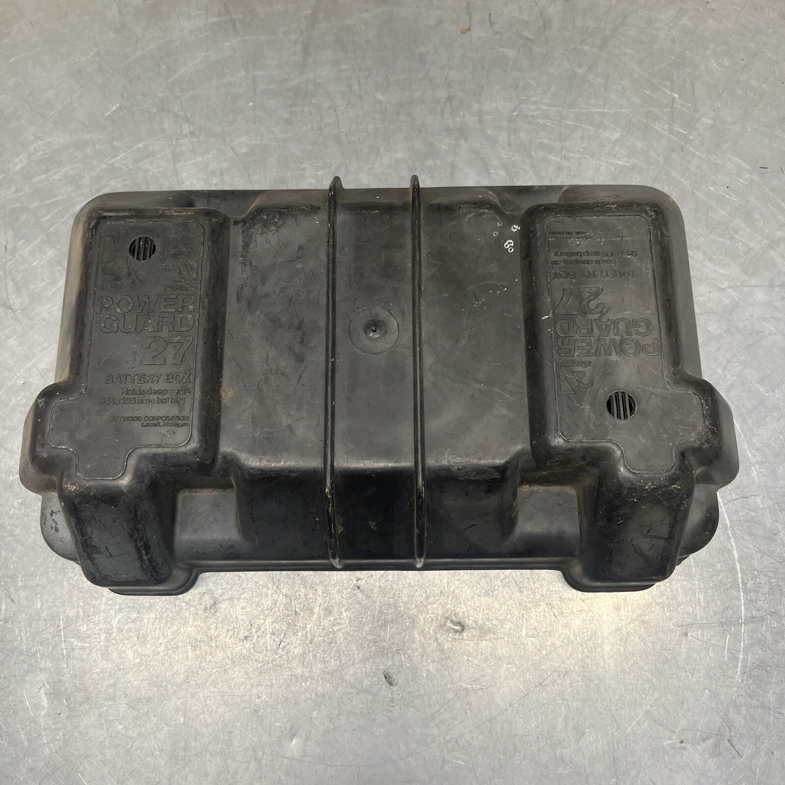 Attwood Power Guard Battery Box Series Powerguard Battery Box Lid Only ...