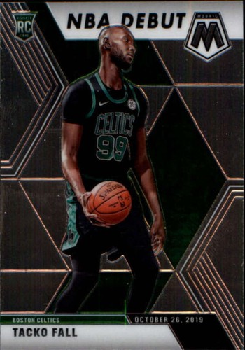 2019-20 Panini Mosaic #276 Tacko Fall Boston Celtics Basketball Rookie ...