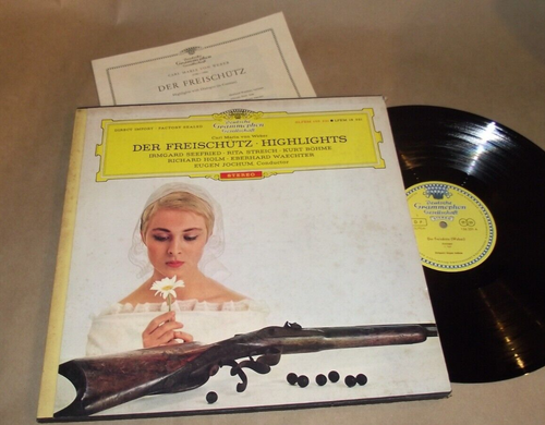 WEBER DER FREISCHUTZ HIGHLIGHTS DGG SLPEM-136221 RED STEREO TULIP ALLE ...