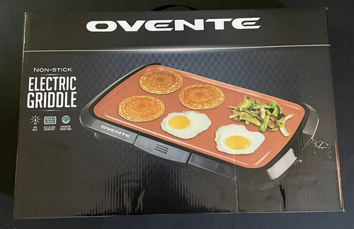 NIB! Ovente GD1610CO 16x10" Nonstick Electric Kitchen Griddle ...