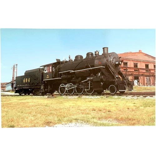 Vintage Postcard TRAIN; Spencer Shops Steam Locomotive Number 604 | eBay