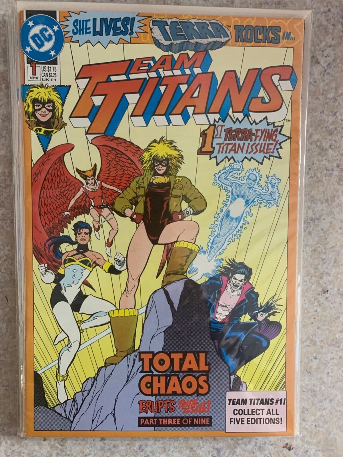 Team Titans #1 (5 varient covers - lot of 5) DC Comics 1992 - NM | eBay