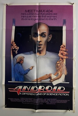 ANDROID Movie Poster (VeryGood) One Sheet 1982 Sci-Fi Robot 21228 | eBay
