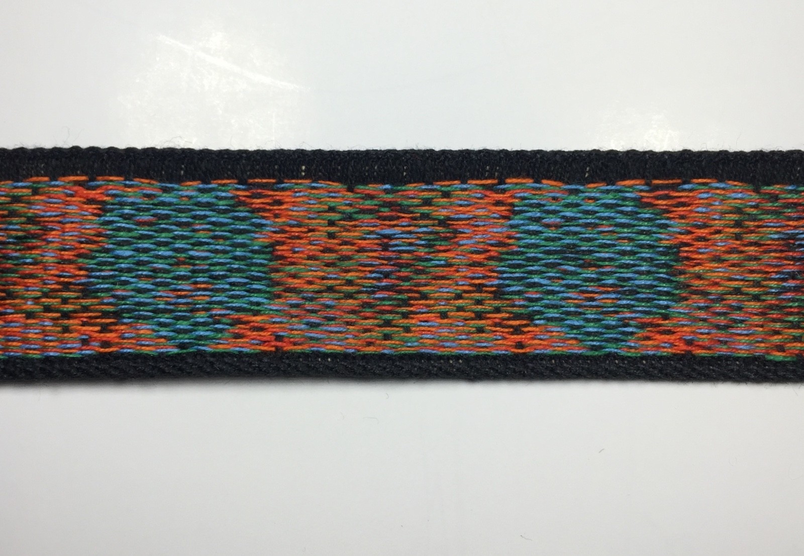 1" Woven Jacquard Tapestry Floral Elegant Webbing Trim -12 Continuous ...