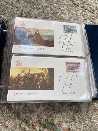 Fleetwood Discovery of the New World 1492-1992 Commemorative Stamps ...