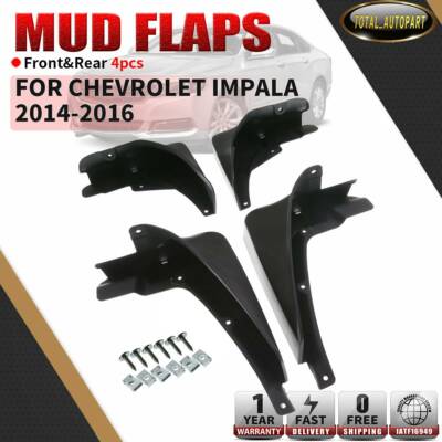 Splash Guards Mud Flaps for Chevy Impala 2014 - 2016 Sedan Rear & Front ...