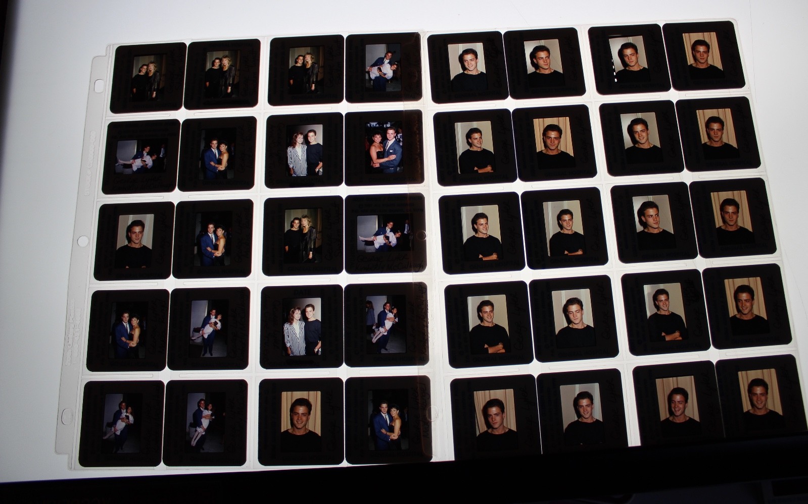 George Lyter GENERAL HOSPITAL VINTAGE LOT OF 35MM SLIDE TRANSPARENCY ...