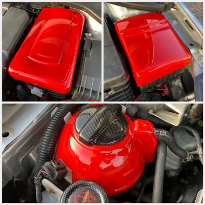 Mk5 Volkswagen Golf (inc GTI) - Engine Bay Dress Up Kit - Gloss Red ...