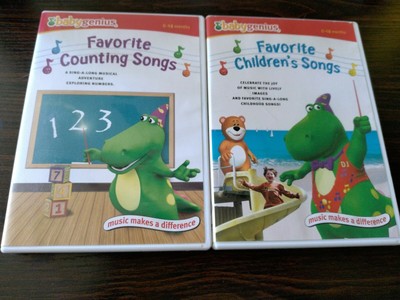 Baby Genius DVD Lot Of 2 Favorite Counting Songs, And Favorite Children ...