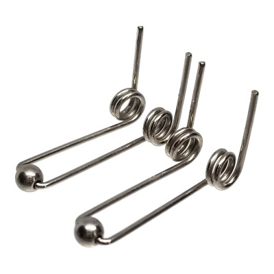 2 Curling Iron 1012 Replacement Springs 1¼", Roller Ball, Hair Tong ...