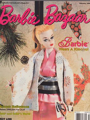 FEB 1998 - BARBIE BAZAAR vintage doll magazine | eBay