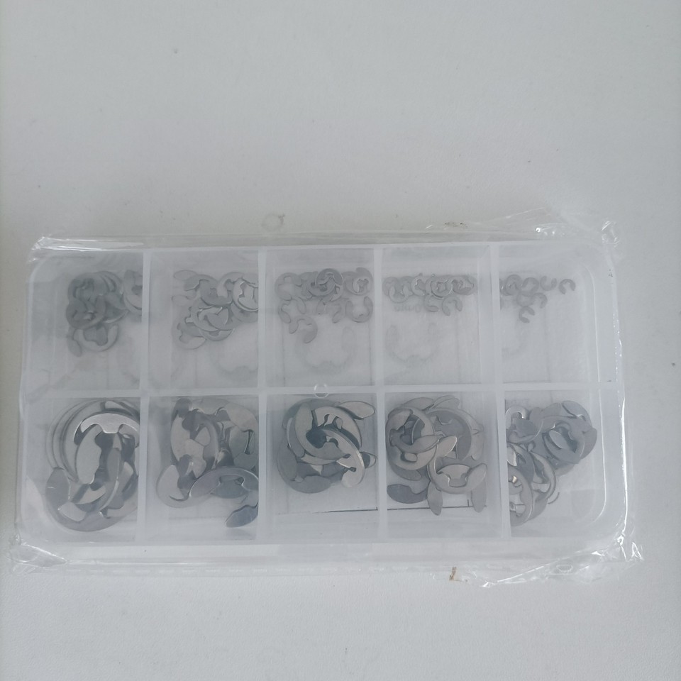 200XE Clips C Circlip Retaining Ring Stainless Steel Assorted 1.5mm to ...