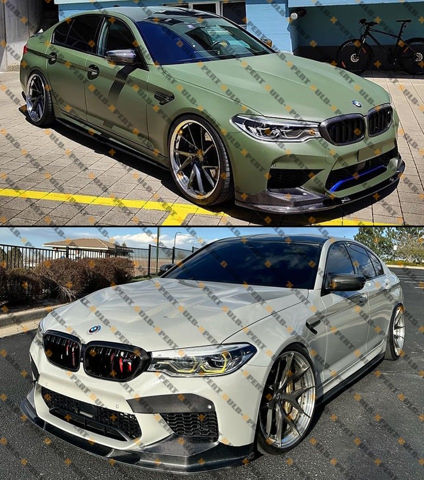 For BMW F90 M5 F91 F92 M8 G14 M850i Real Carbon Fiber Mirror Caps ...