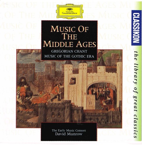 MUSIC OF THE MIDDLE AGES: CD Album with Gregorian Chant & Gothic Era ...