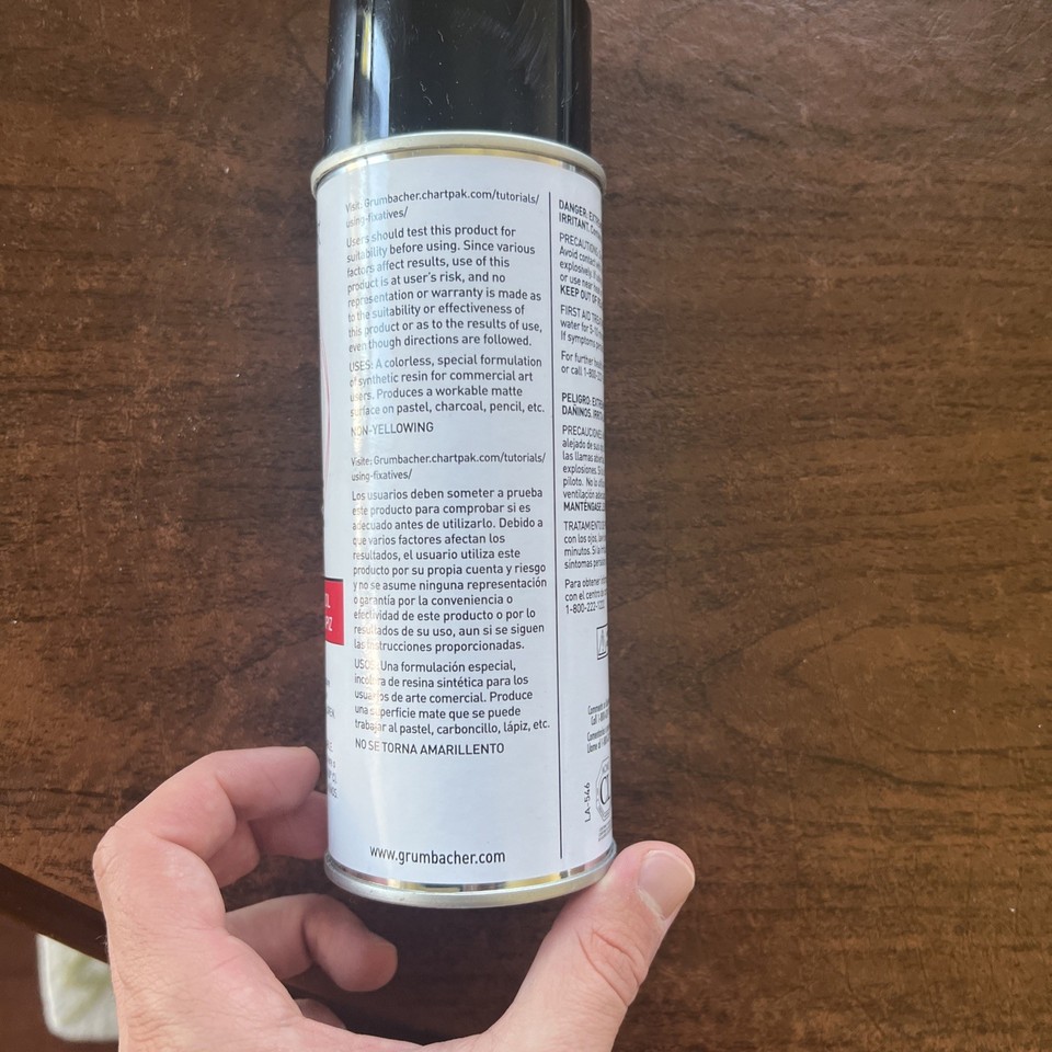 ArtGuard 11-3/4-Ounce Workable Fixative Spray - Long-lasting Protection ...