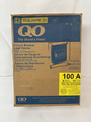 Square D 6 Space Breaker Box, Indoor | eBay