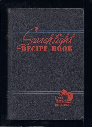 Household Searchlight Recipe Book | eBay