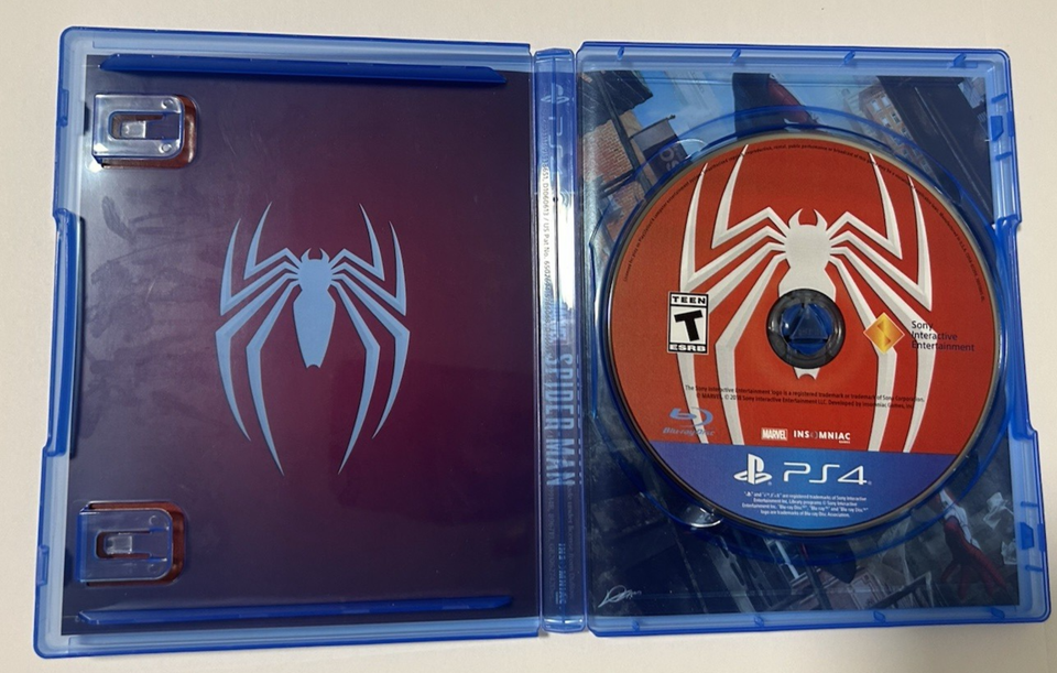 Marvel Spider-Man by Insomniac Games (PS4 PlayStation 4, 2018) (Pre ...