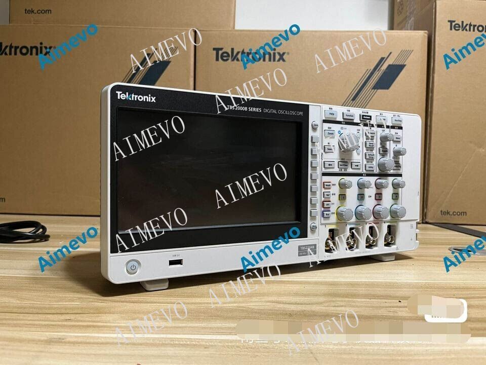 Tektronix TBS2204B 200 MHz, 4-Ch, 2 GS/s Digital Oscilloscope, 5 M new ...