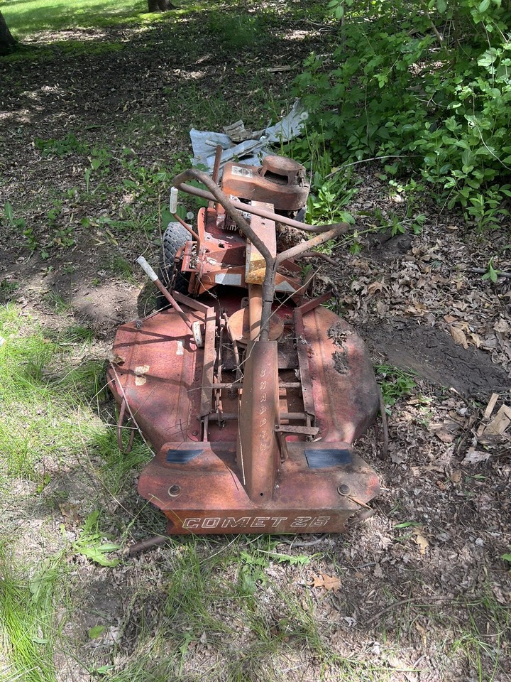 Snapper Comet 26 Riding Lawn Mower Antique Vintage parts only | eBay