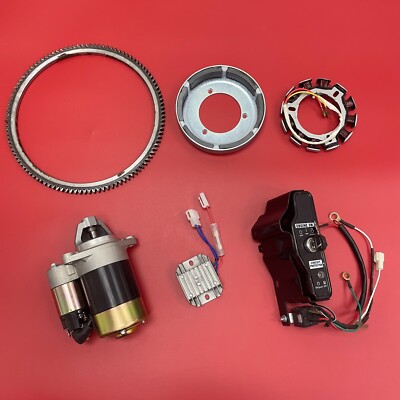 Diesel Electric Starter Flywheel Ignition Gear For Yanmar L100 10HP ...