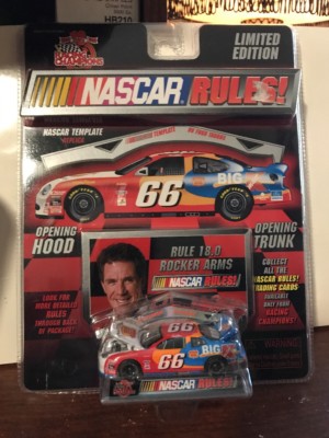 Nascar Racing Champions Rules Opening Hood Trunk Darrell Waltrip #66 | eBay