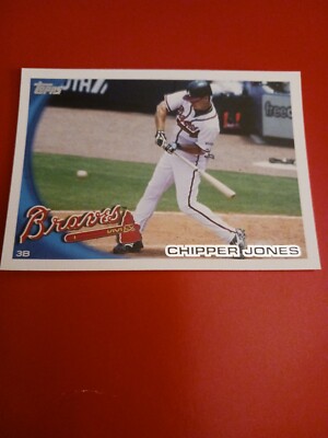 Chipper Jones Baseball Card | eBay