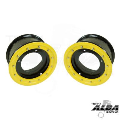 Banshee 350 Warrior Front Wheels Beadlock 10x5 4+1 4/156 Alba Racing BY ...
