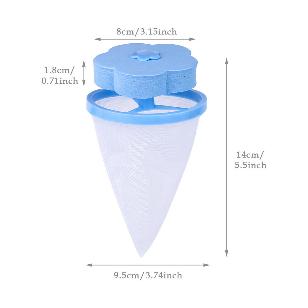 Home Filter Bag Floating Hair Catcher Clothes Cleaning For Washing ...