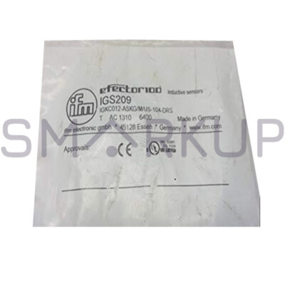 New In Box IFM IGS209 Inductive Sensor | eBay