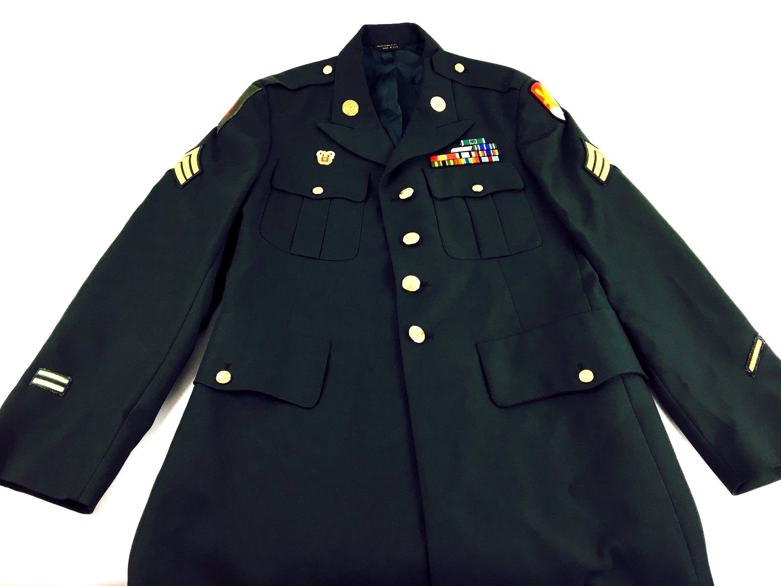 Vintage Military Jacket Patches Rank Officer Pendants… - Gem