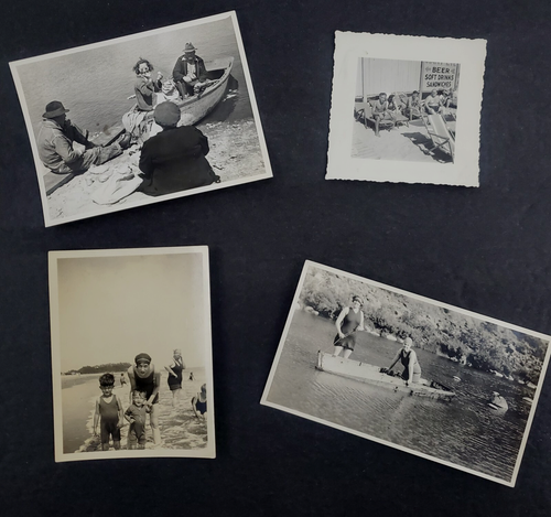 1930s-50s Swimming Water Beach Rowboats Women Vintage Found Photo Lot ...