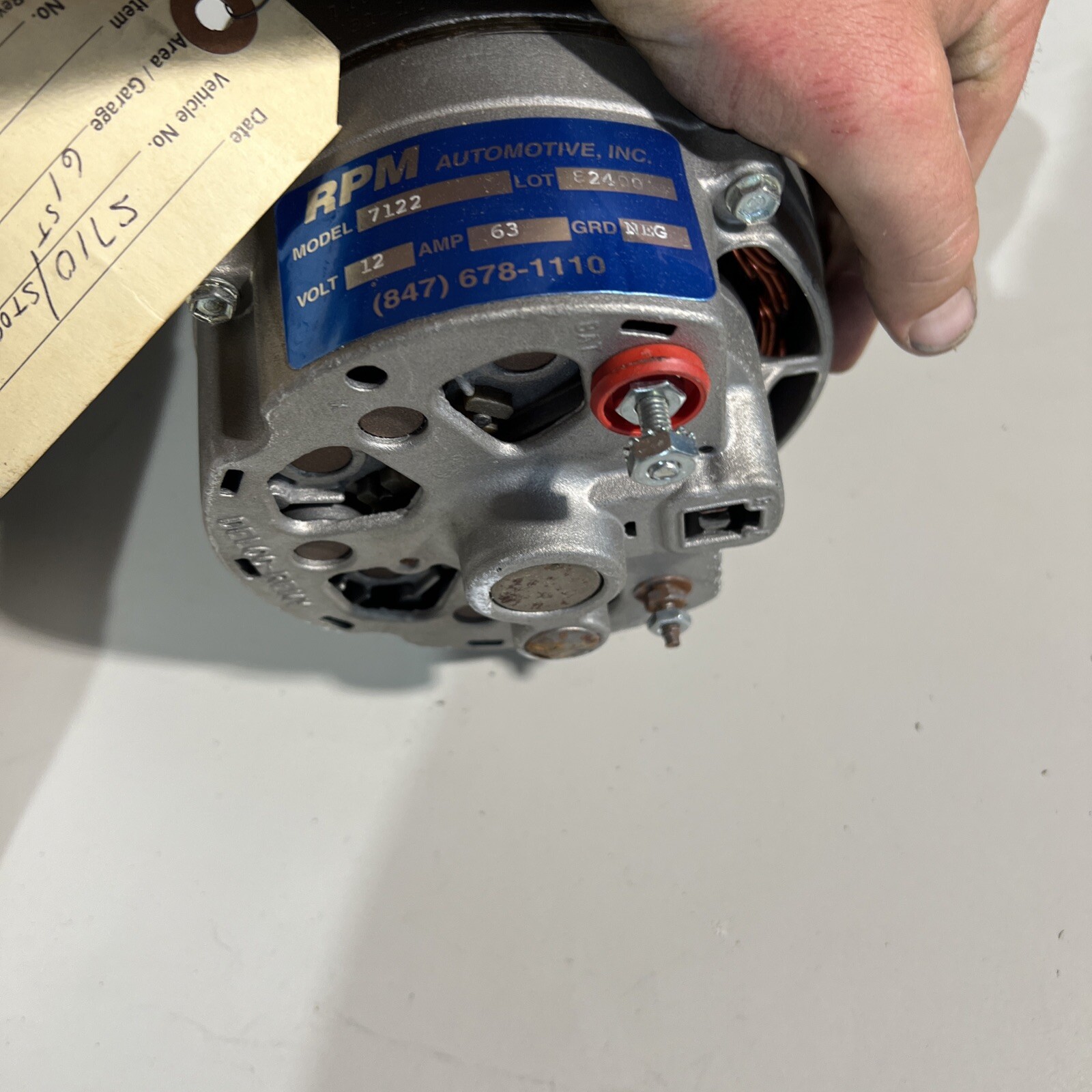 7122 63 Amp 12 Volt alternator Delco Remy | eBay