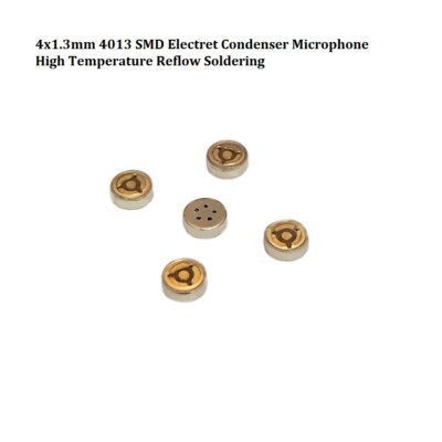 4x1.3mm 4013 SMD Electret Condenser Microphone High Temperature Reflow ...