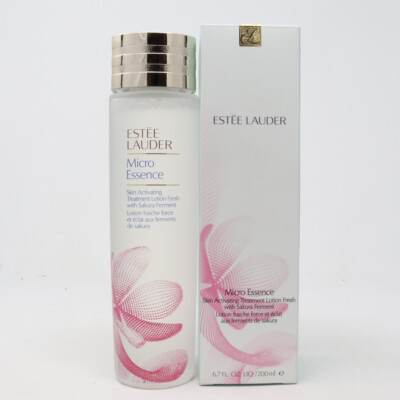 NIB Estee Lauder Micro Essence Skin Activating Lotion Fresh with Sakura ...