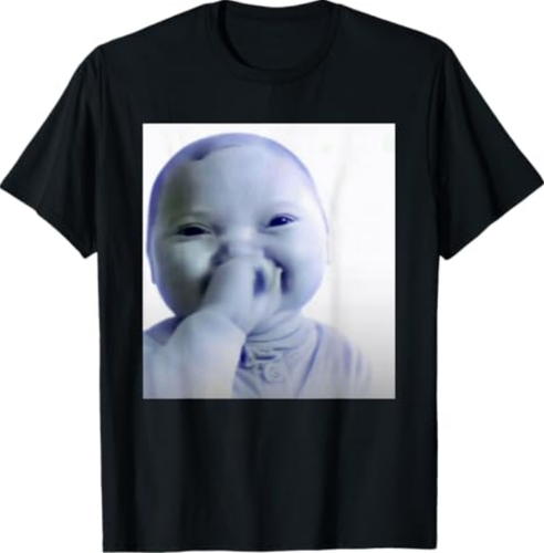 Ai Baby Meme Funny Laughing Baby Baby Meme Brainrot T-Shirt | eBay