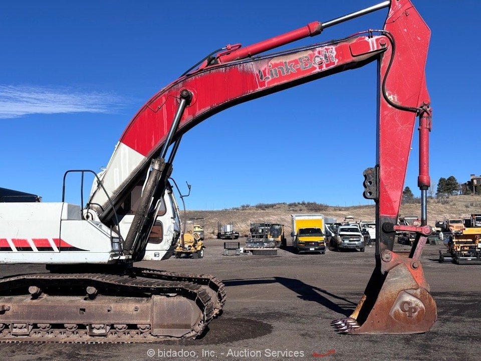 2005 Link-Belt 330LX Excavator Crawler Trackhoe Cab Isuzu Bucket ...