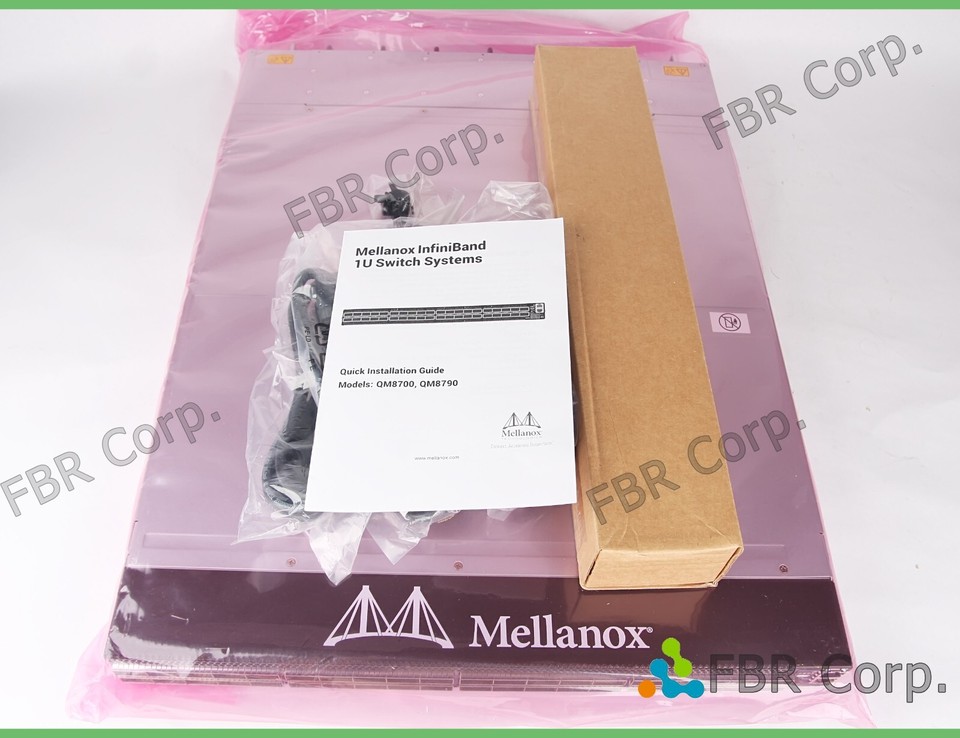 NEW Mellanox QM8700 Quantum HDR InfiniBand Switch 40 QSFP56 C2P MQM8700 ...